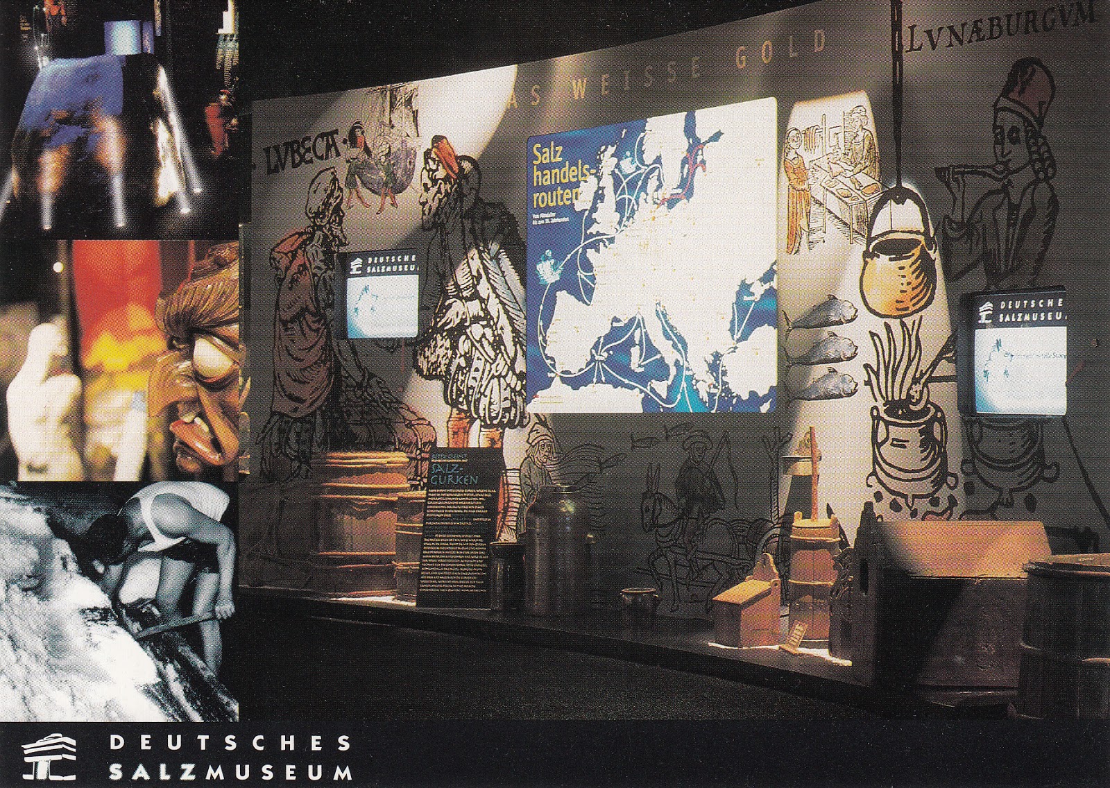 My postcard and stamp week: My Trip to Lüneburg