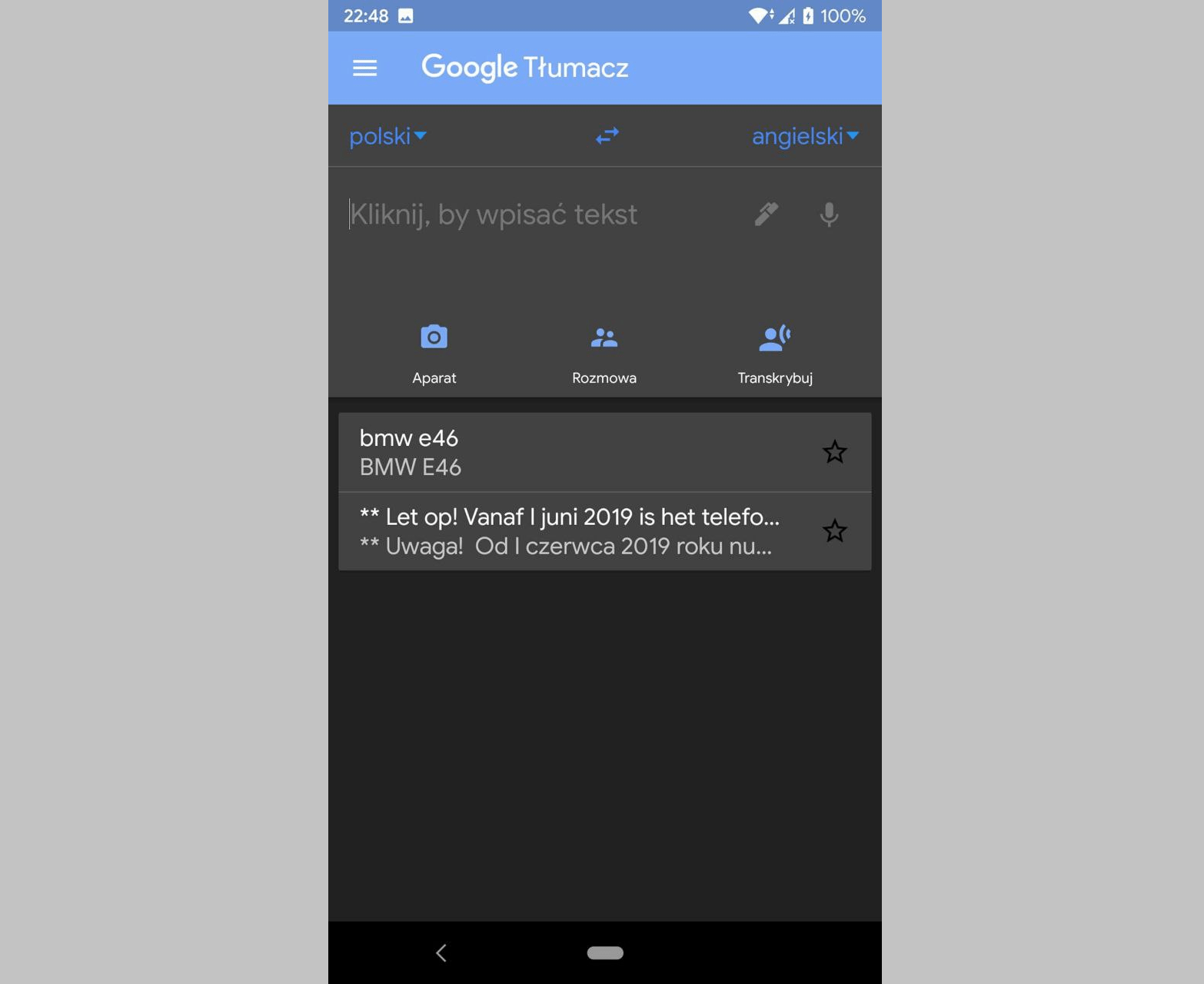 Google Translator Dark Mode to start rolling out on Android and iOS