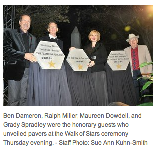 maureen dowdell: "In the Heat of the Night" Walk of Stars