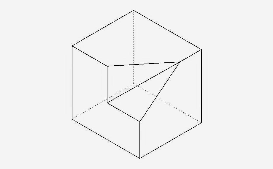เขียนแบบวิศวกรรม (Engineering drawing): เฉลย Isometric 10