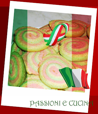 passioni e cucina: BISCOTTI TRICOLORI
