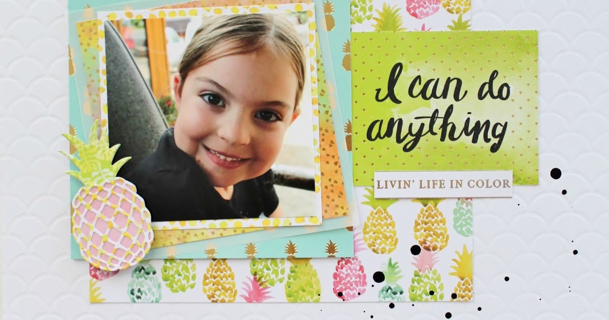 Kissin' Krafts: DCWV Watercolor Stack Layout