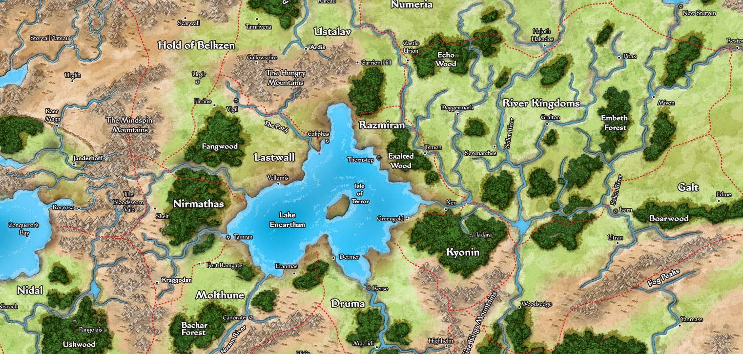 The Wrath of the Riverlands Campaign: 4760 Abadius 5th-7th Lake ...