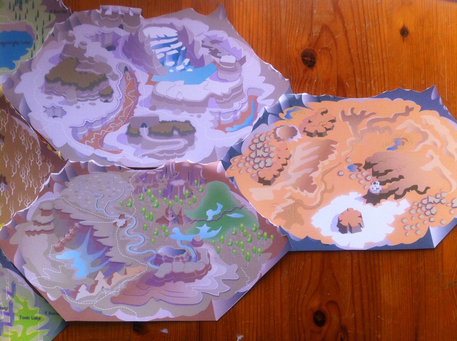 Blue Boxer Rebellion: [Hex Maps] Test Fits on Big Hexyland 2 Megahex Set