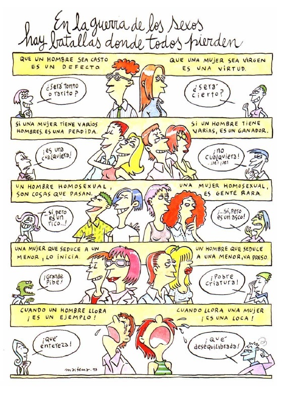 adhorada rapsodia: Machismo/feminismo?