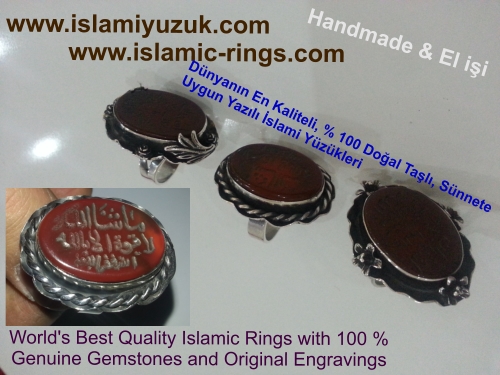 SAUDI ARABIA RINGS - ISLAMIC RINGS WITH GENUINE GEMSTONES AND ...