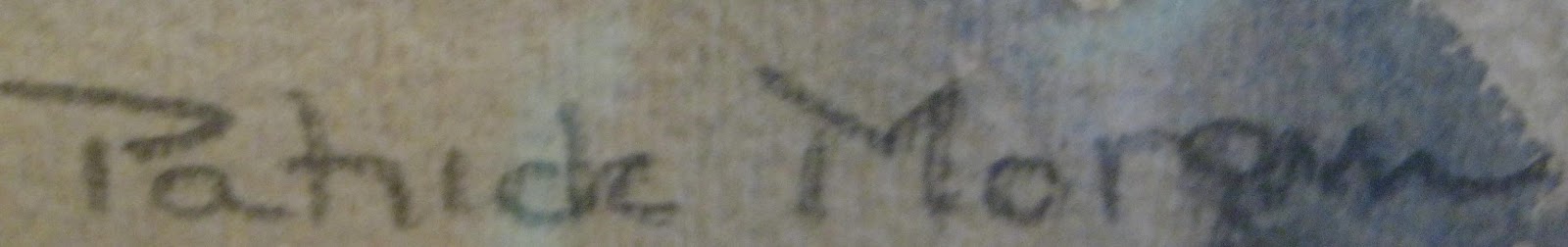 Funk & Gruven A-Z: 2 ORIGINAL WATERCOLOUR PAINTINGS by PATRICK MORGAN