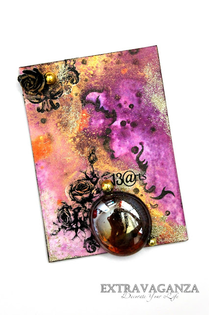 13 arts: Artist Trading Cards "13 textures"