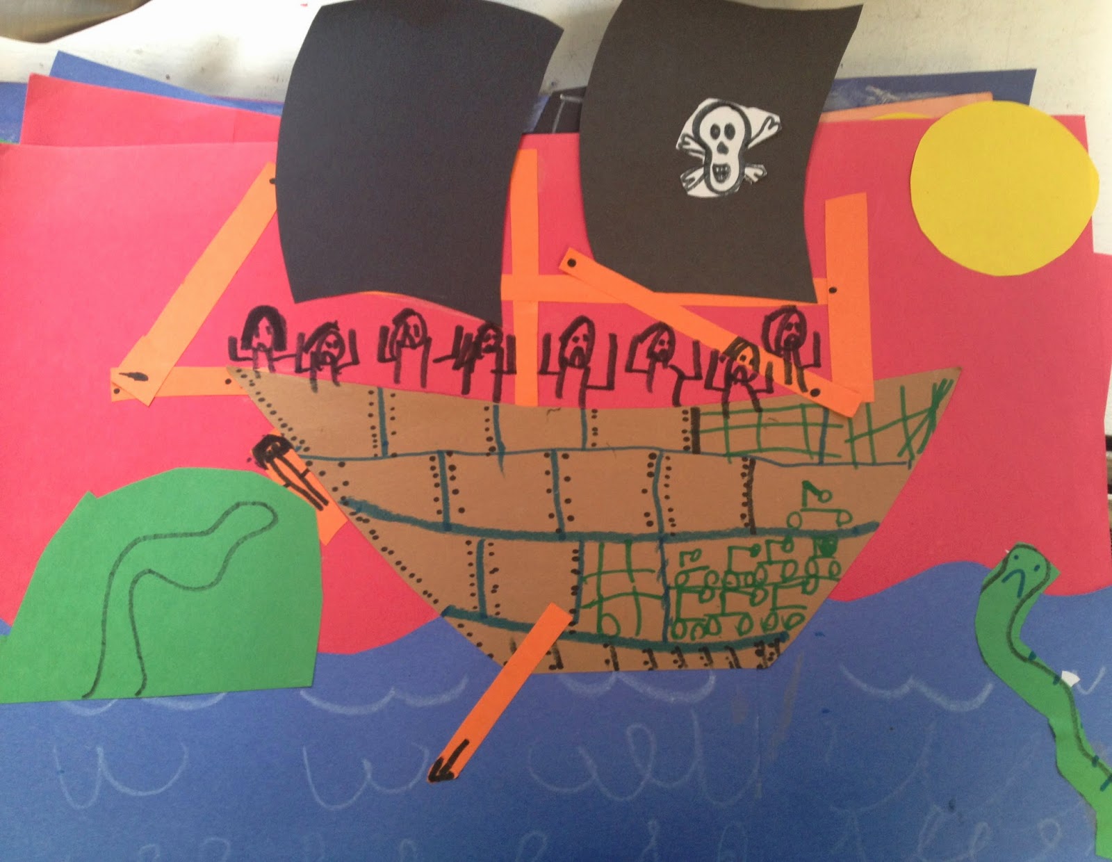 Ms. C's Artroom: Pirate Art Lesson