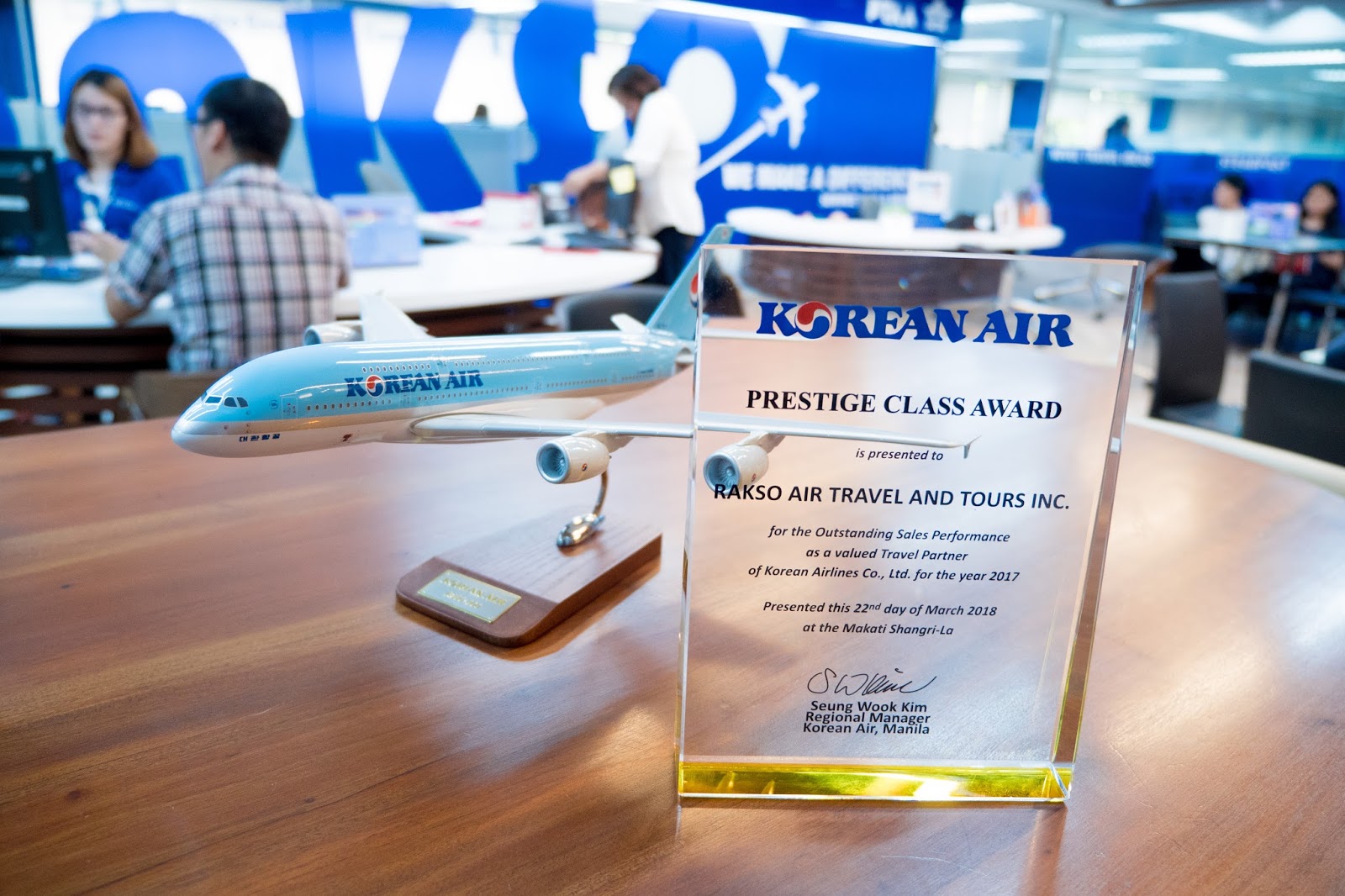 RAKSO TRAVEL: Received Gold Award at the PAL Awards 2018