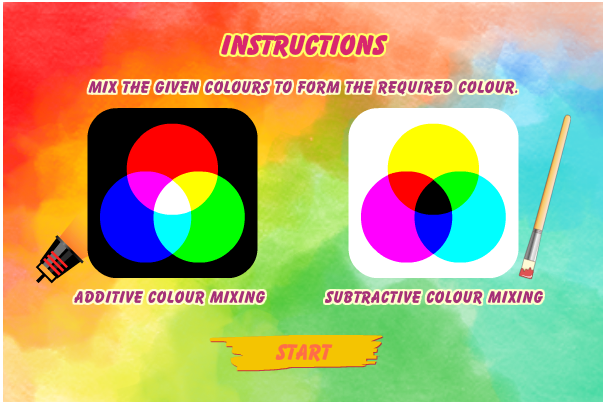 1k3.pnu: colour mixing (لعبه مزج الالوان)