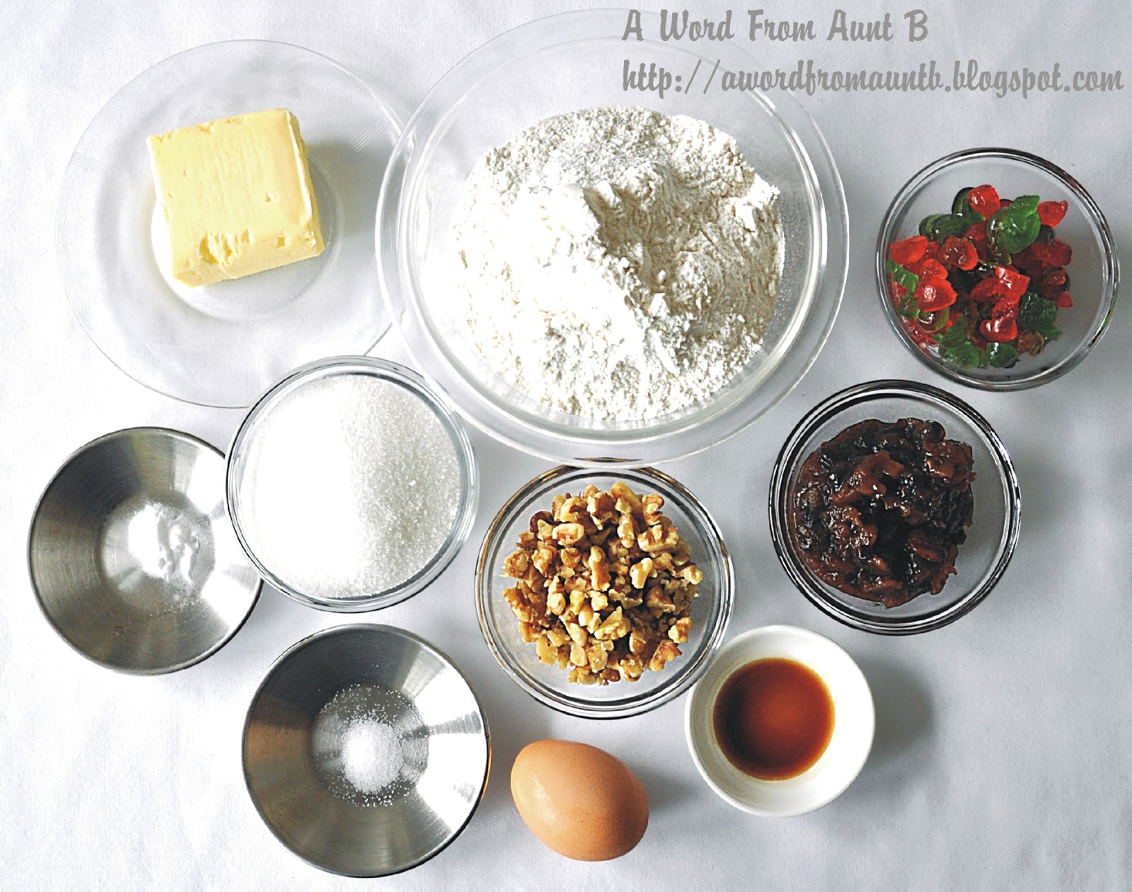 A Word From Aunt B: Christmas Jumble Cookies