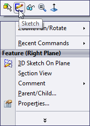 Guide For SolidWorks Beginers: Start sketching