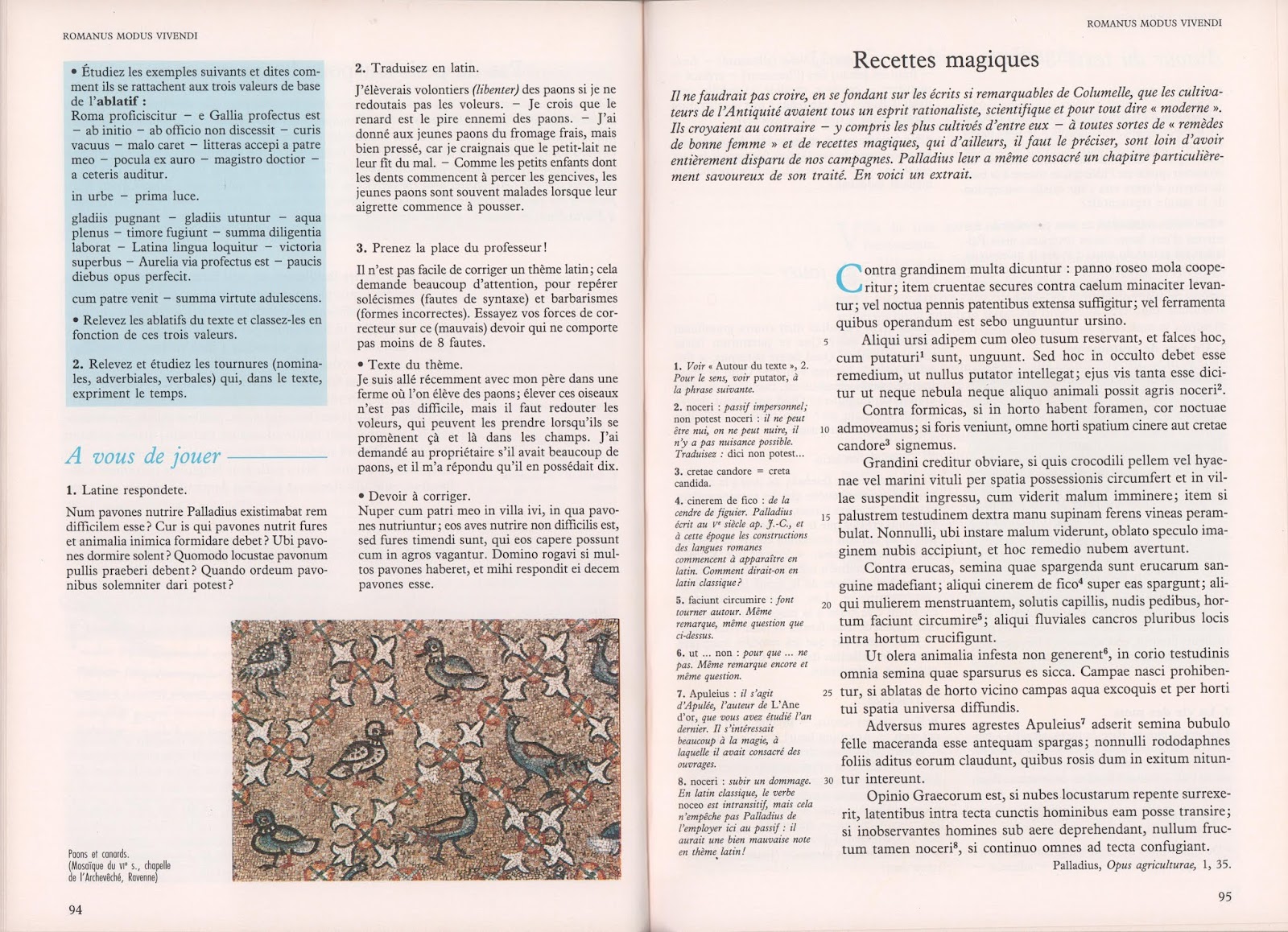 école : références: Martin, Gaillard, Cousteix, Laliman, Latin seconde ...