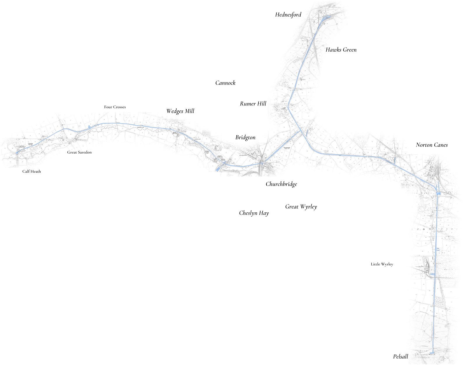 Captain Ahab's Watery Tales: Cannock Extension Canal Home Page