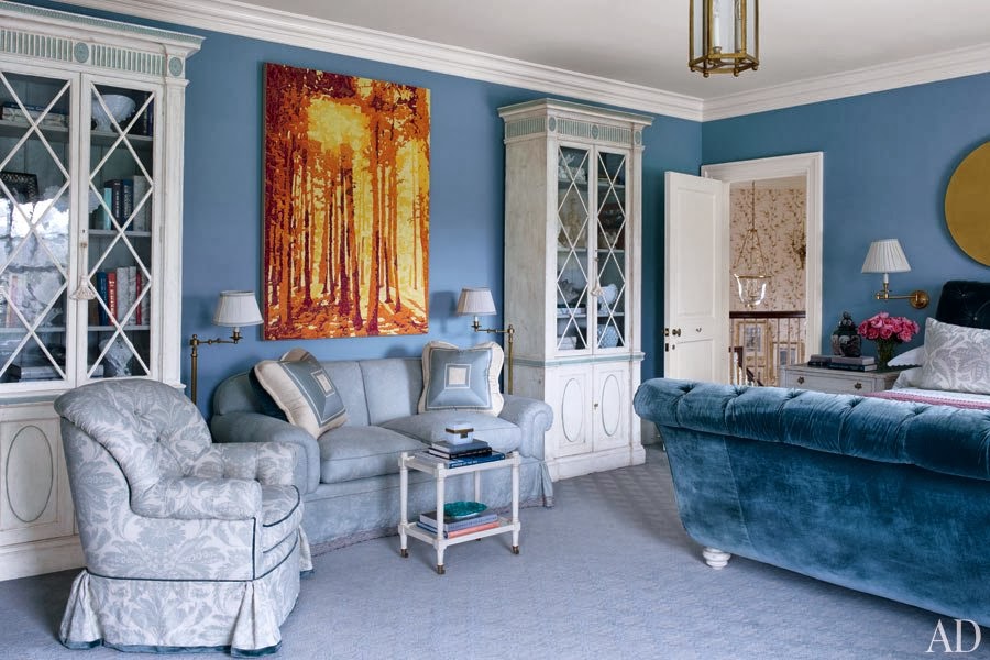 Beautiful Abodes: Inspirational Blue Rooms