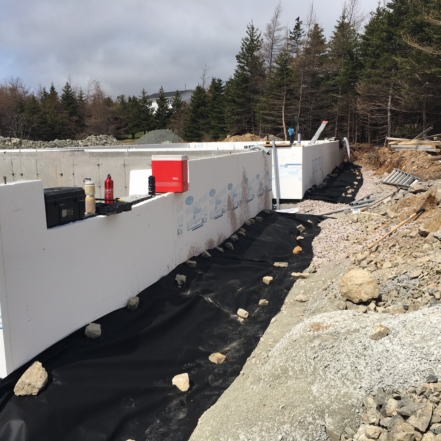 Site Work Completed. Fill'er in!!