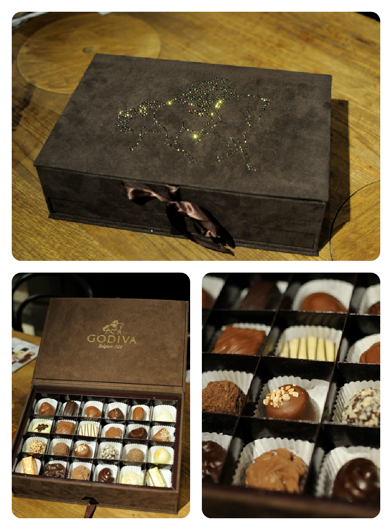 { Food for thoughts }: Discover Godiva's Christmas range.