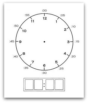 Relentlessly Fun, Deceptively Educational: Complete-A-Clock Printable