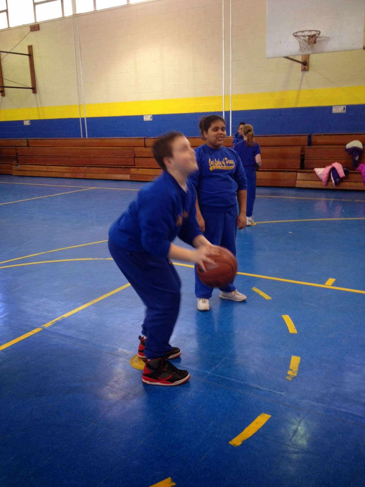 Our Lady of Peace School: 5th grade gym class completes a unit on ...