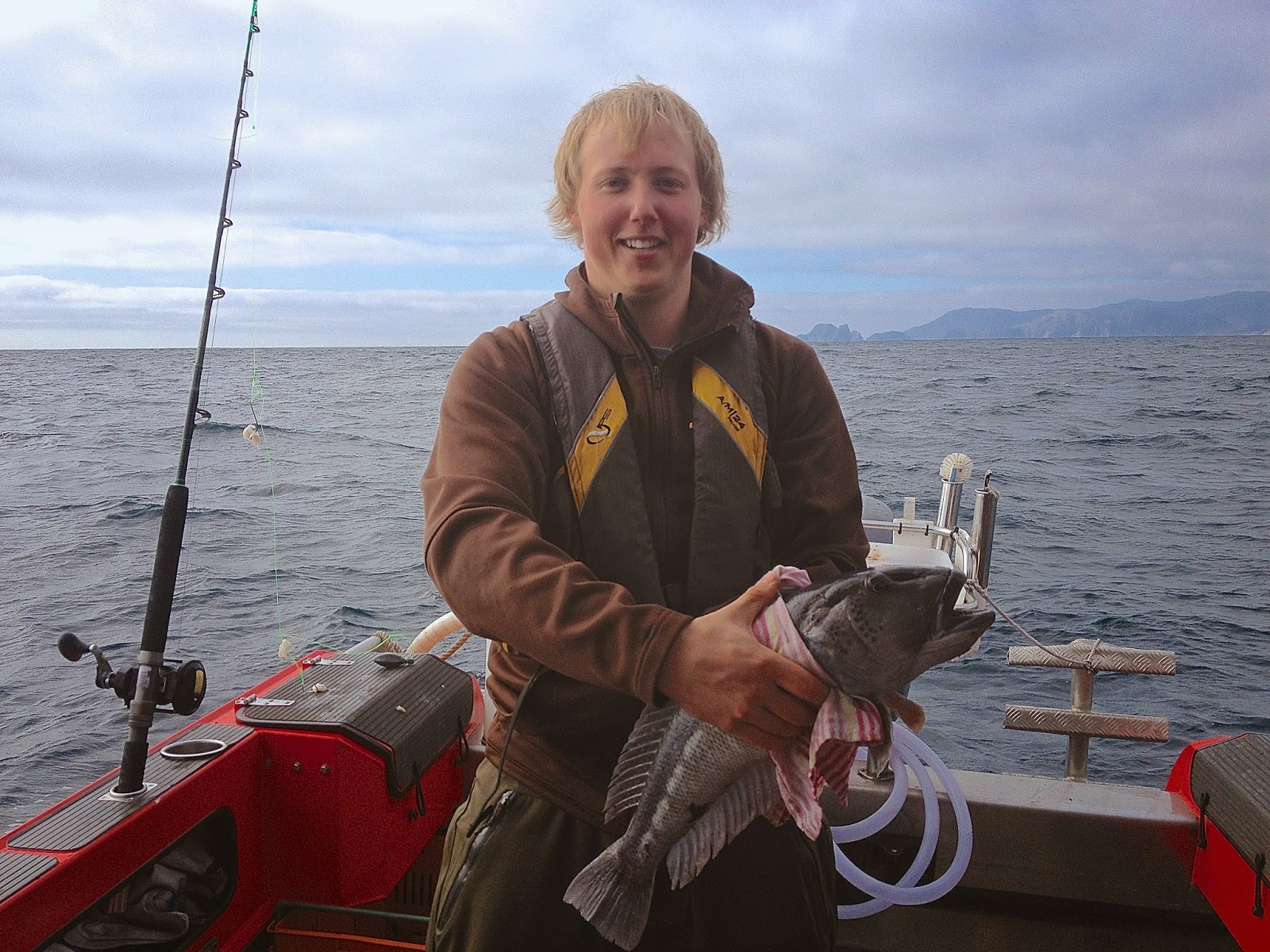 Duncan Campbell's Blogsite: Blue Cod Fishing, Stewart Island, New Zealand