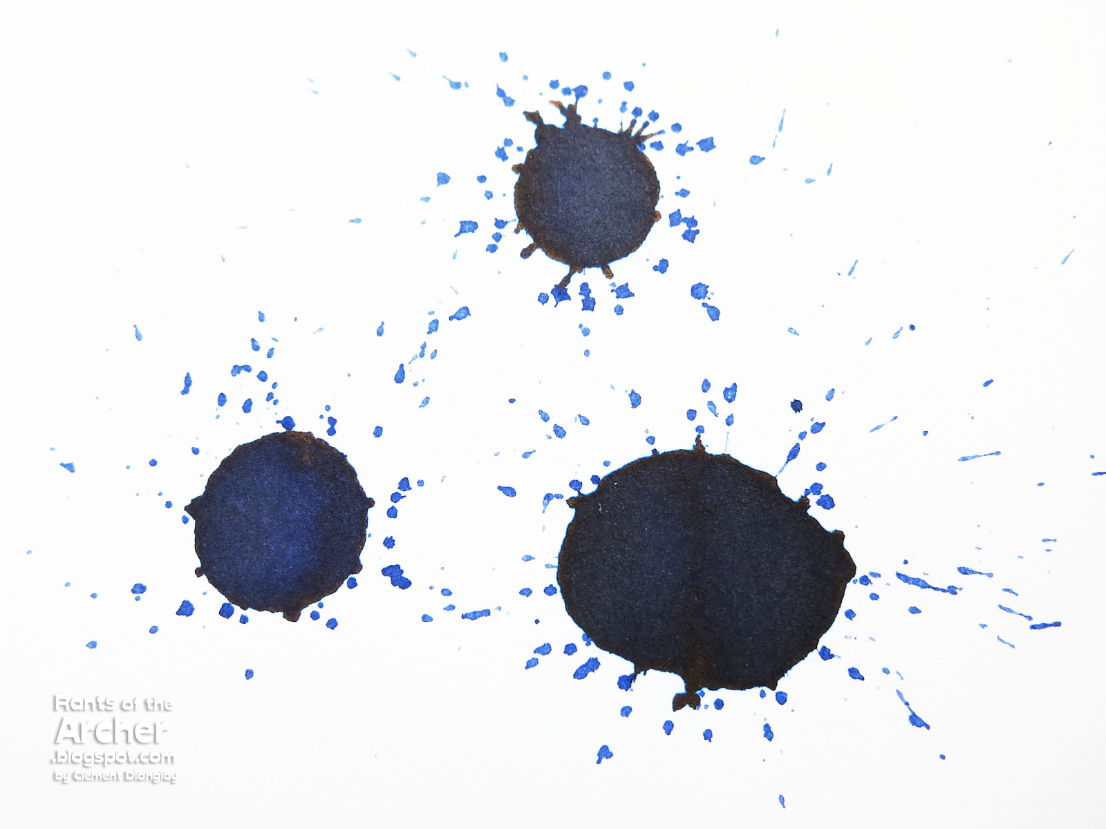 Fountain Pen Inks Review: J. Herbin 1670 Anniversary Ink Bleu Ocean ...