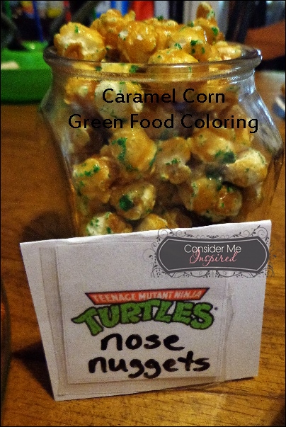 Consider Me Inspired : Teenage Mutant Ninja Turtle Snacks!