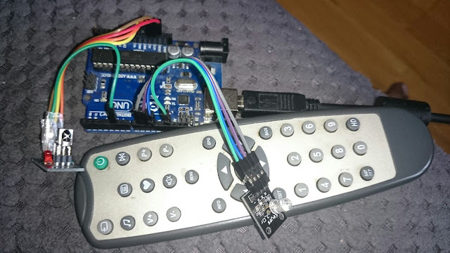 Learn on the fly : Use any infrared remote to control an RGB led with ...