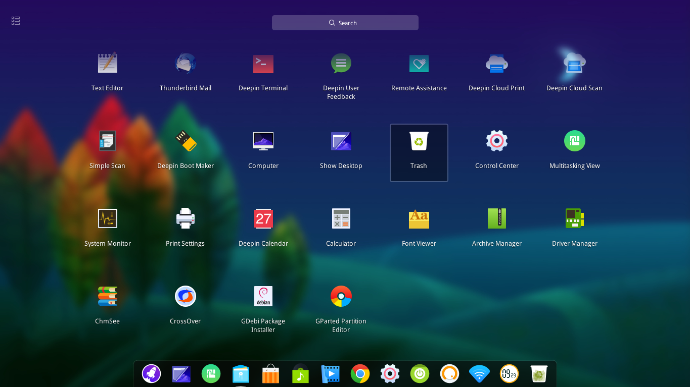 bee2wolf: Review of Deepin Linux 15.3 through screenshots
