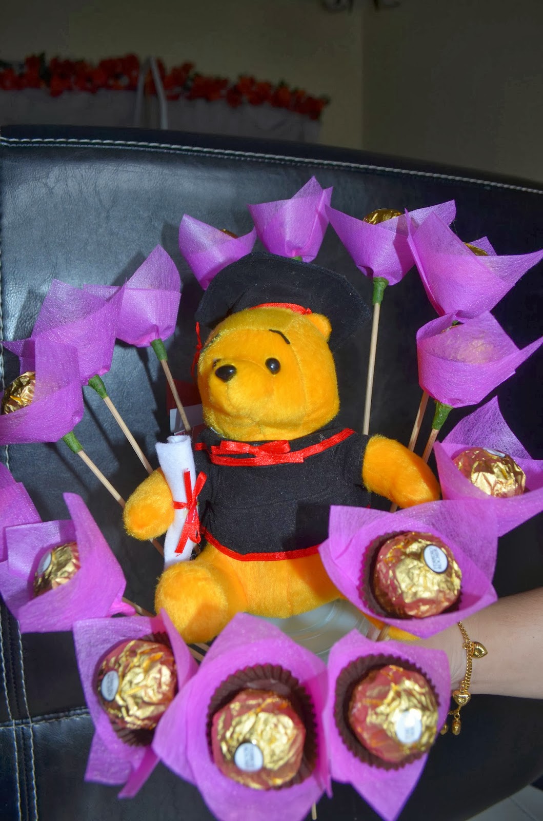 from my garden: Bunga Konvo ( How to make a Flower Bouquet For a ...