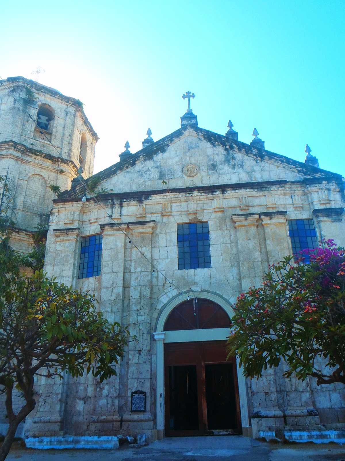 Oslob: Immaculate Conception Church, Coral Cuartel and Gates and Museum