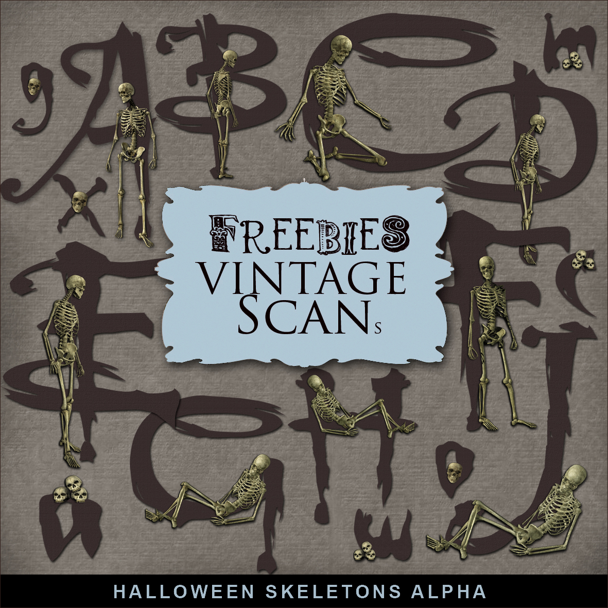 Freebies Kit of Halloween Alphabet:Far Far Hill - Free database of ...