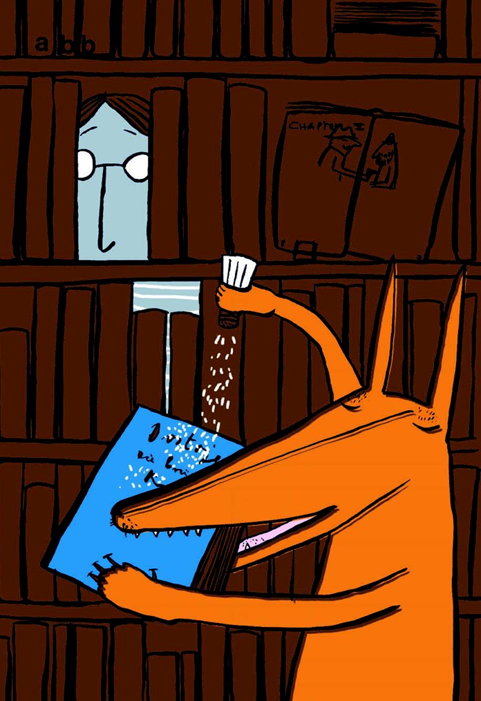 STORYWRAPS: The Fox Who Ate Books! - a bookwrap