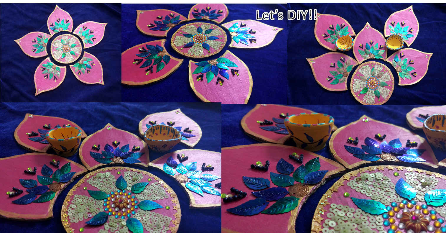 Papered: Cardboard Rangoli