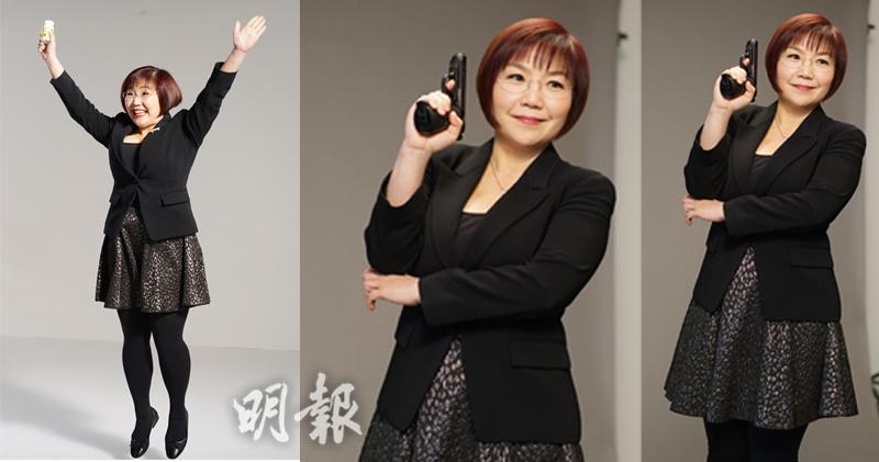 Mak Ling Ling wears high heels to jump all day - Asian Media Buzz