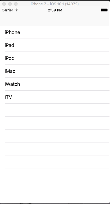 Quick Guide for iOS Development (Objective-C & Swift): How to create Table View Controller in ...