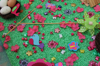 Belle's Butterfly Dreams: Our New Spring Sensory Tub