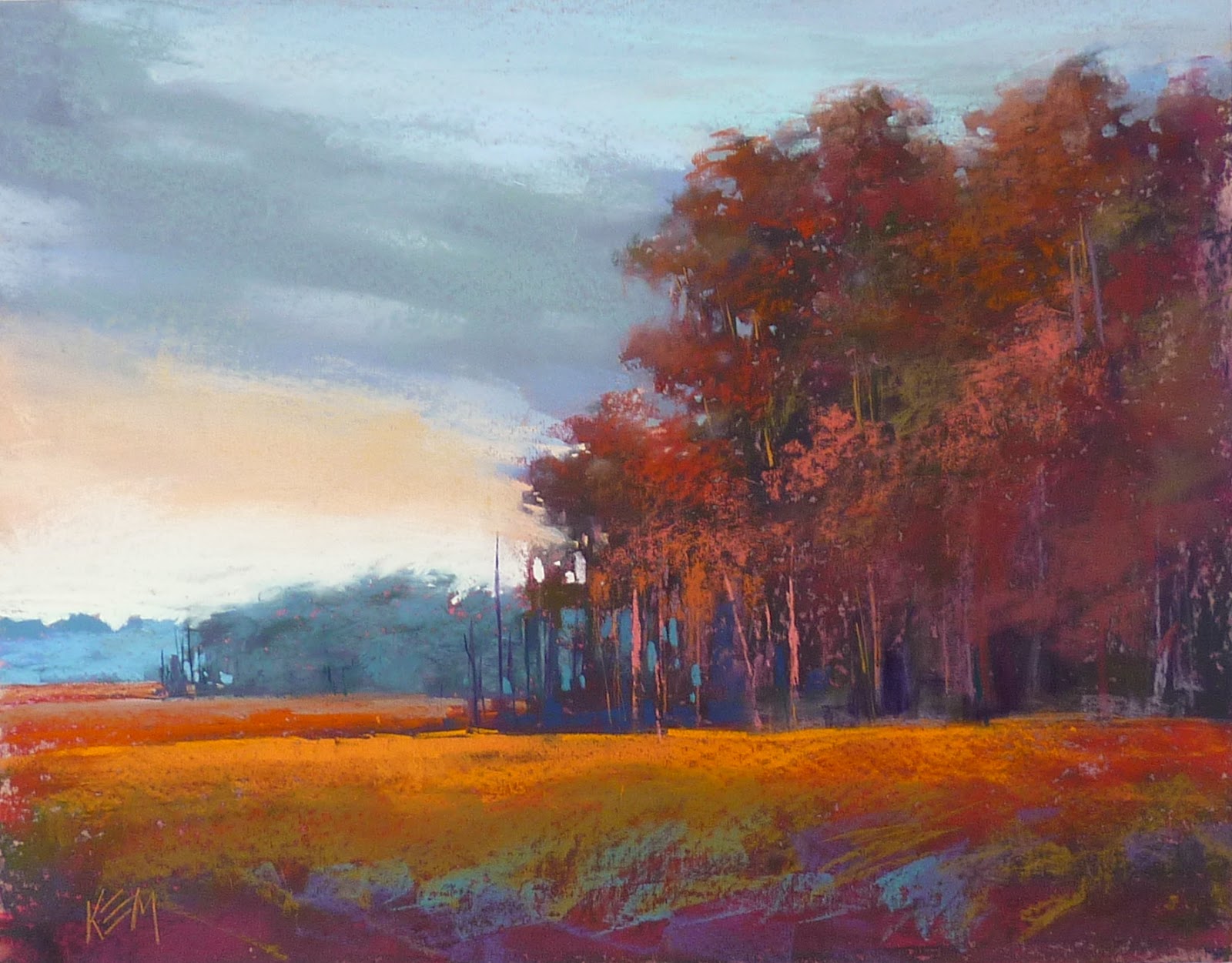 Painting My World: Mini Week... Painting Large from a Small Color Study