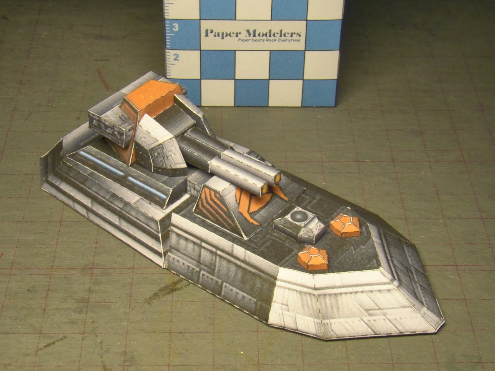 Papercraft - Core Executioner Cruiser - Papercraft4u | Free Papercrafts ...