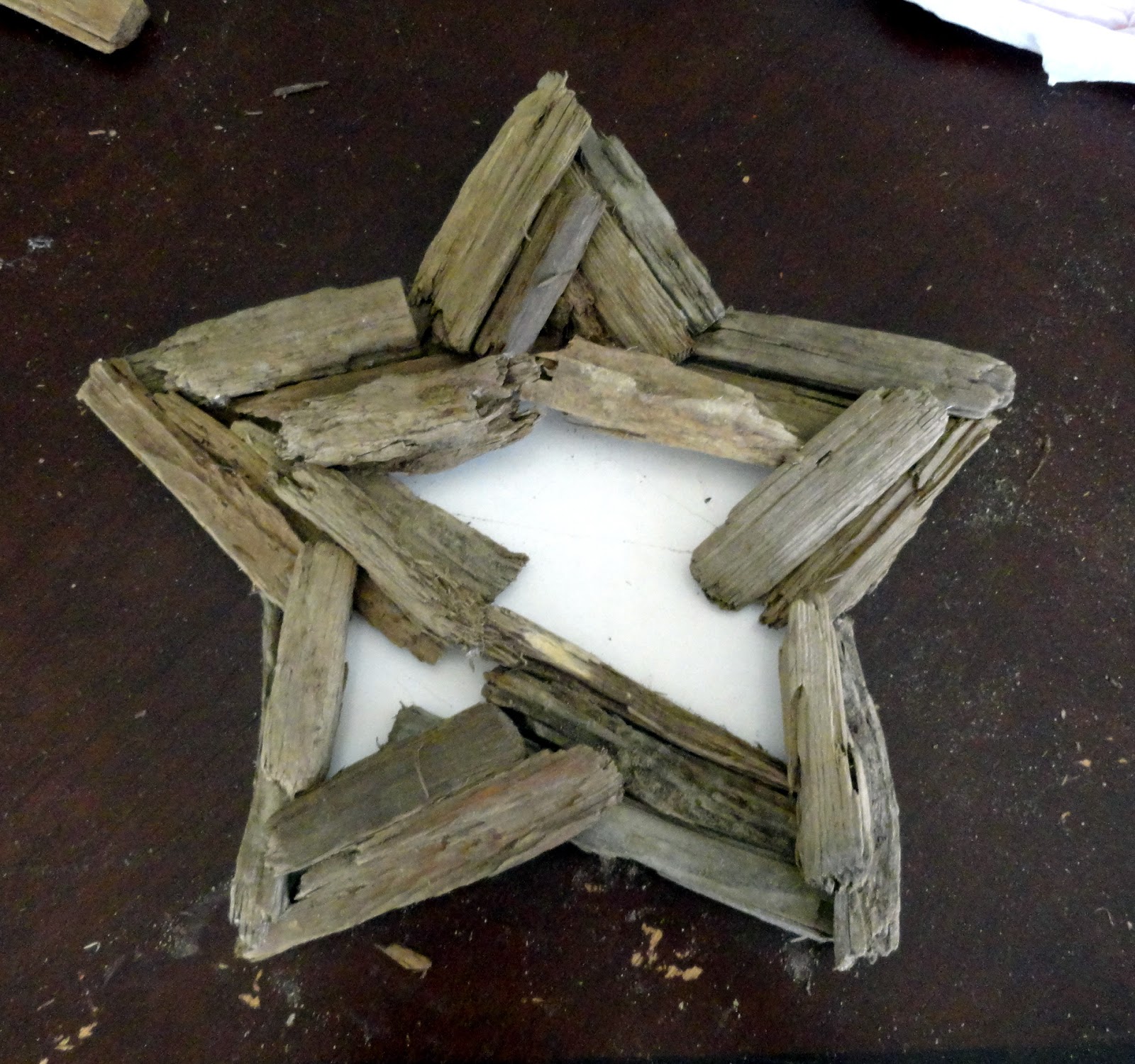 Beach wood star tutorial