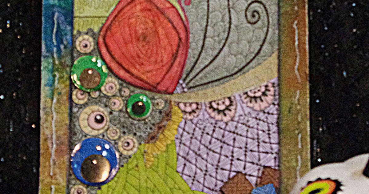 Deep into the Darkness Peering: Tangled Rose Collage Eyes and ...