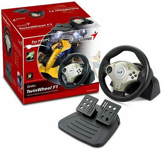 Genius Twin Wheel F1 Vibration Feedback | SOLID SALE