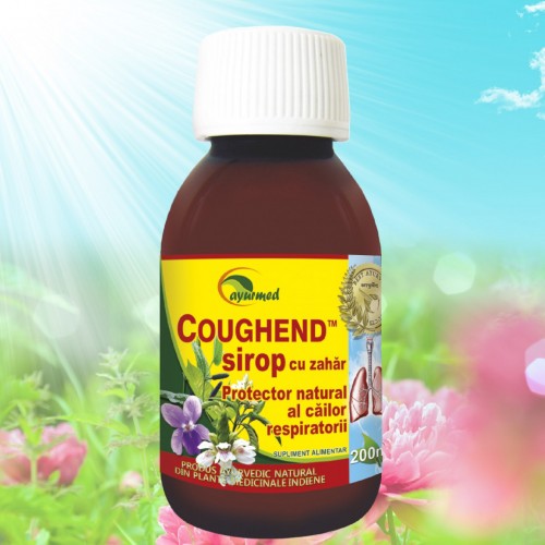 natura este viata mea: COUGHEND sirop pentru sanatatea cailor respiratorii!