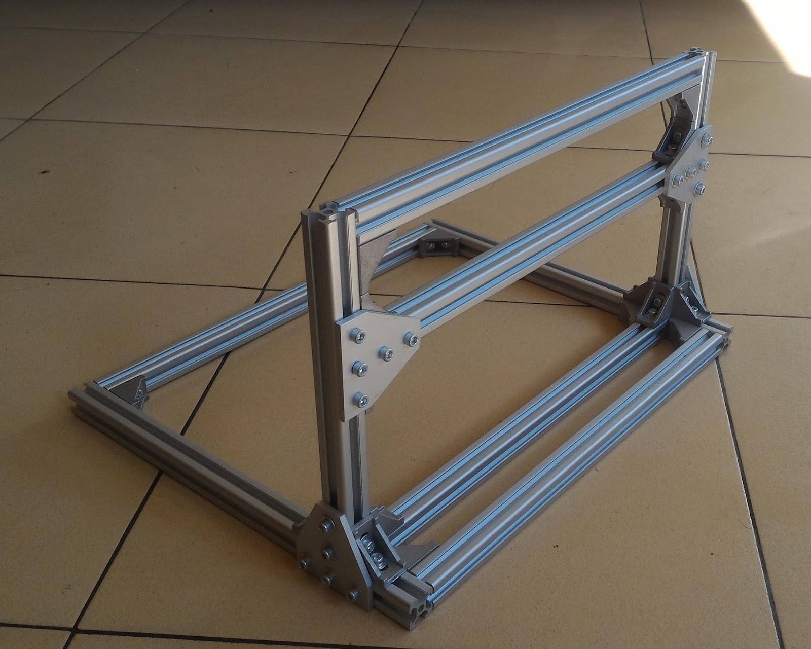 Frame CNC DIY 400 x 330 x 240 mm Alumunium 20 x 20 mm | AgusYulianto2