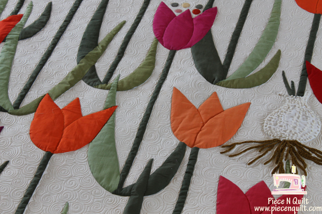 Piece N Quilt: Tulip Quilt