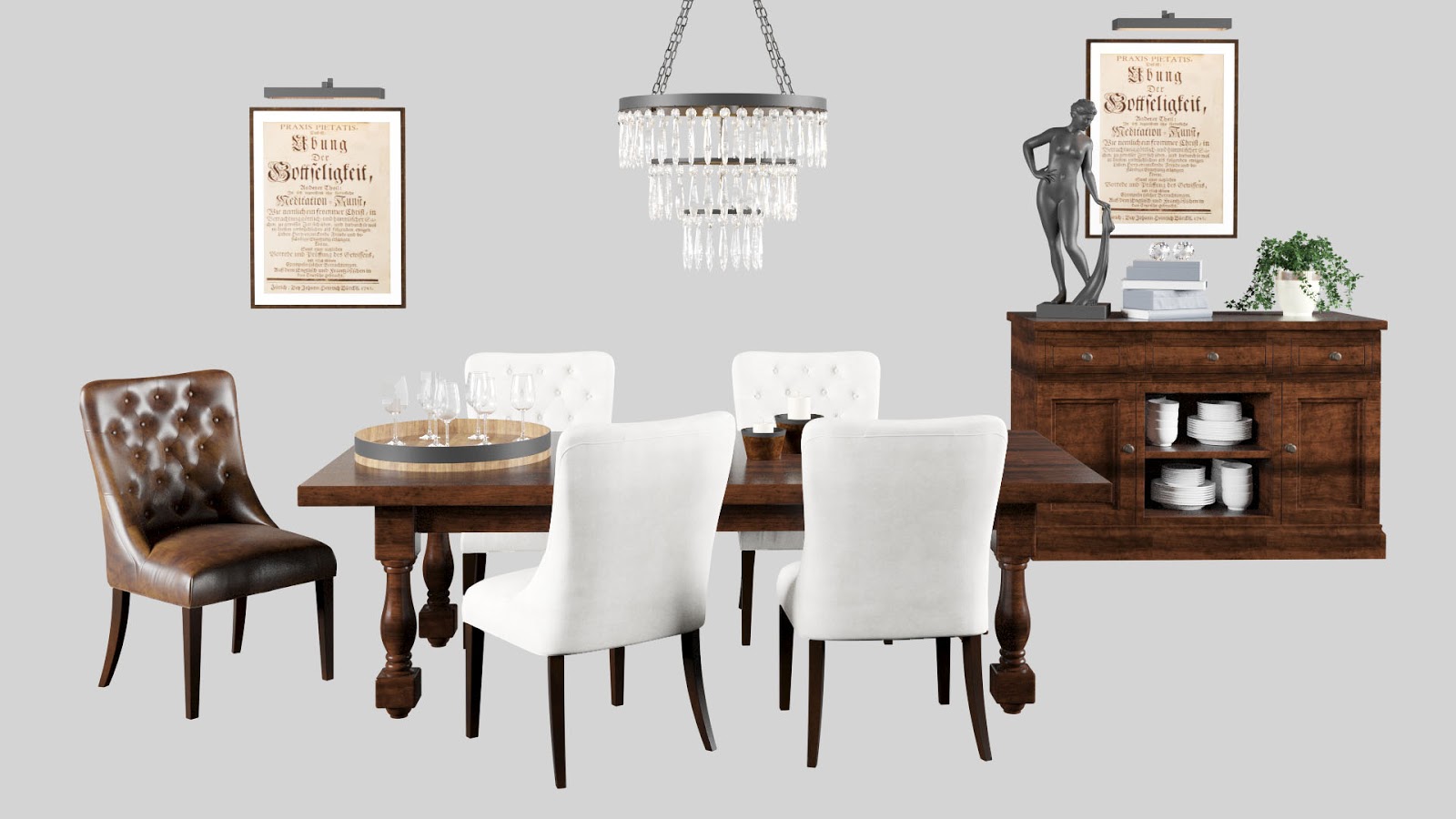 templates 3D: Kitchen & Dining