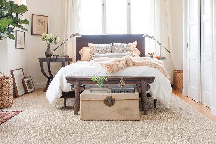 How To :: Design tips for a bedroom with off-center windows | something ...