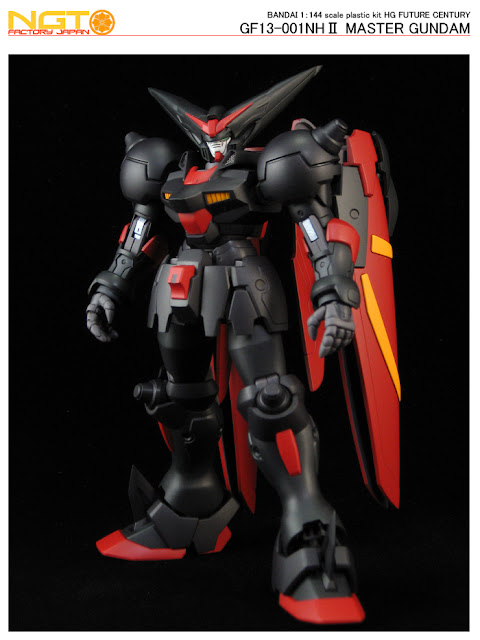 GUNDAM GUY: HGFC 1/144 Master Gundam & Fuuunsaiki - Customized Build