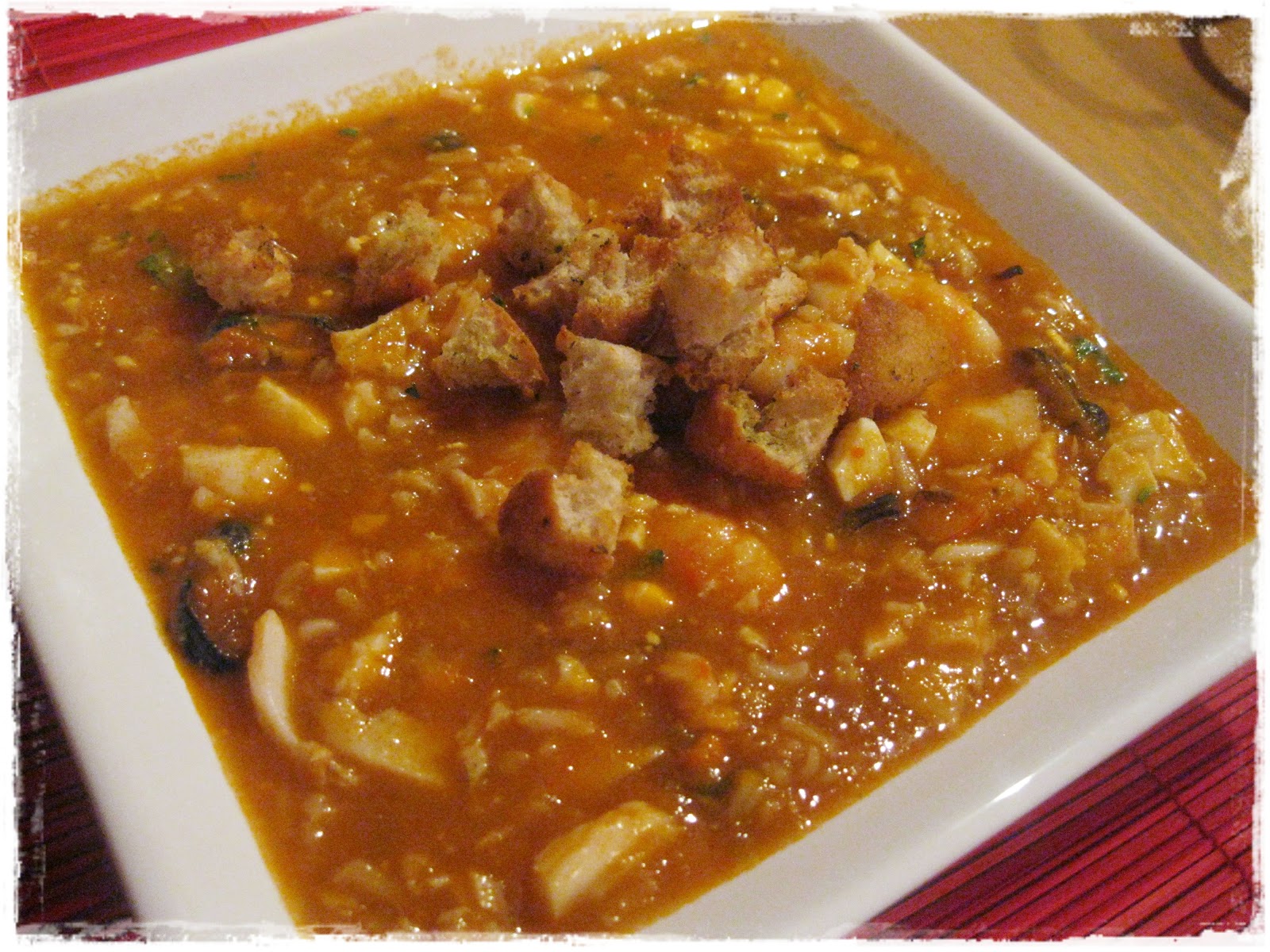 Sótão da Verdinha: Sopa Rica de Peixe