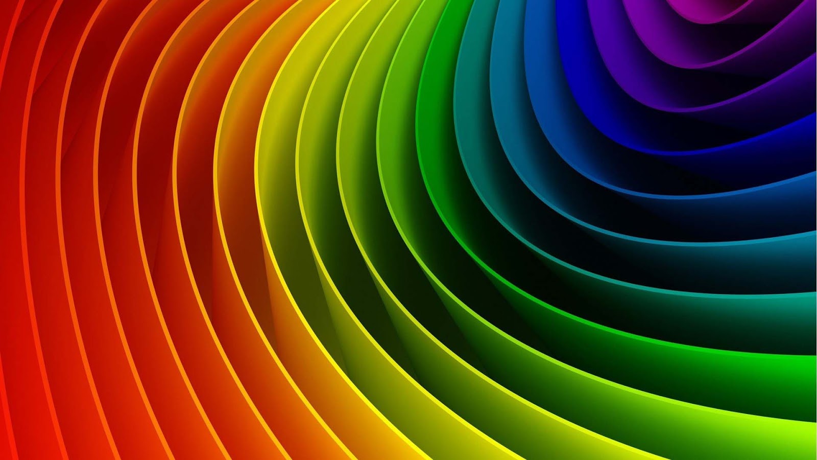 free wallpicz: Wallpaper Desktop Rainbow
